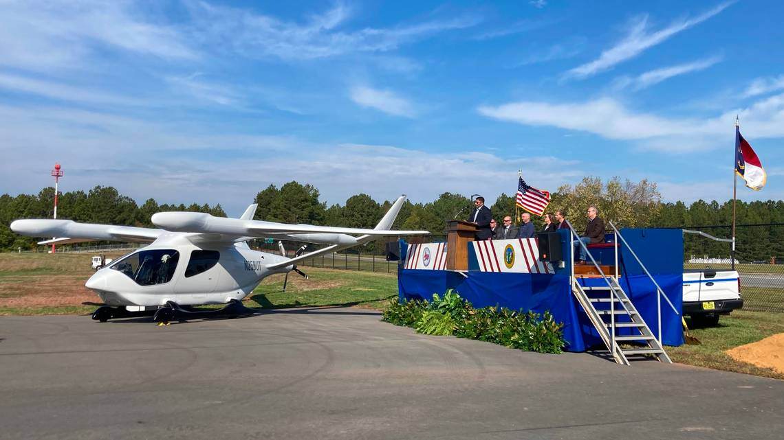 BETA breaks ground on first electric aircraft chargers in North Carolina