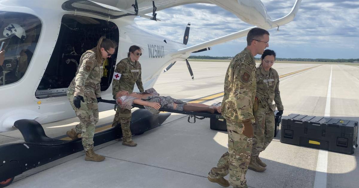 U.S. Air Force Deploys Beta's Alia Electric Aircraft Prototype